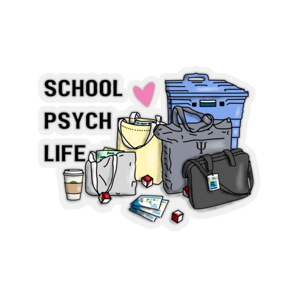 School Psychologist Sticker School Psychologist Gifts School | Etsy