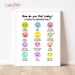 Bilingual Feelings Printable Spanish Feelings Poster-psychologist ...