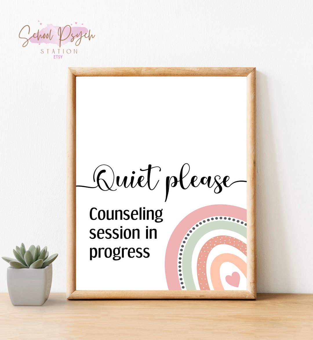 School Counselor Office Decor School Psychologist Office Decor ...