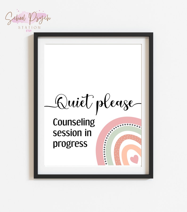 School Counselor Office Decor School Psychologist Office - Etsy