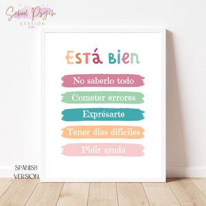 Spanish Counseling Poster Bilingual Counseling - Etsy
