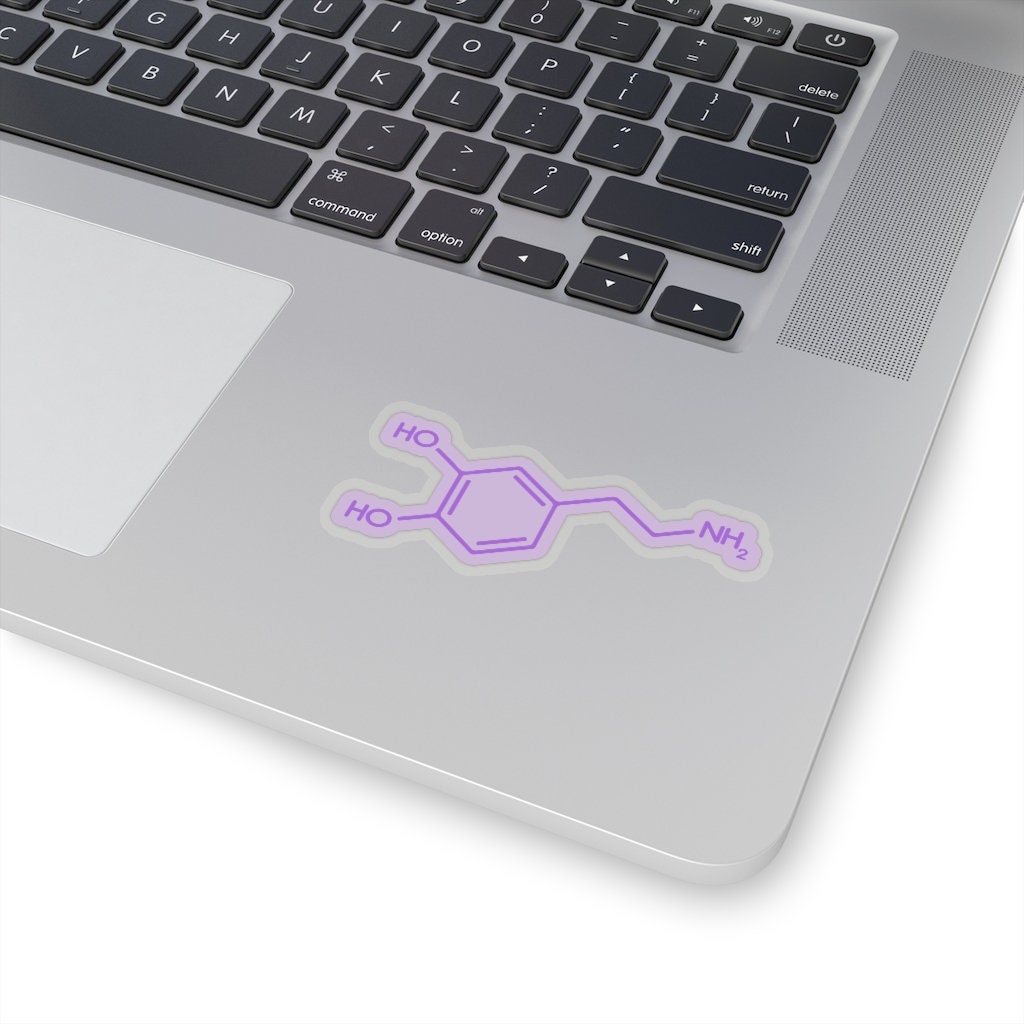 Dopamine Molecule Sticker Dopamine Sticker Neuropsych - Etsy