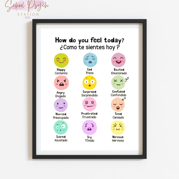 Spanish Poster - Etsy