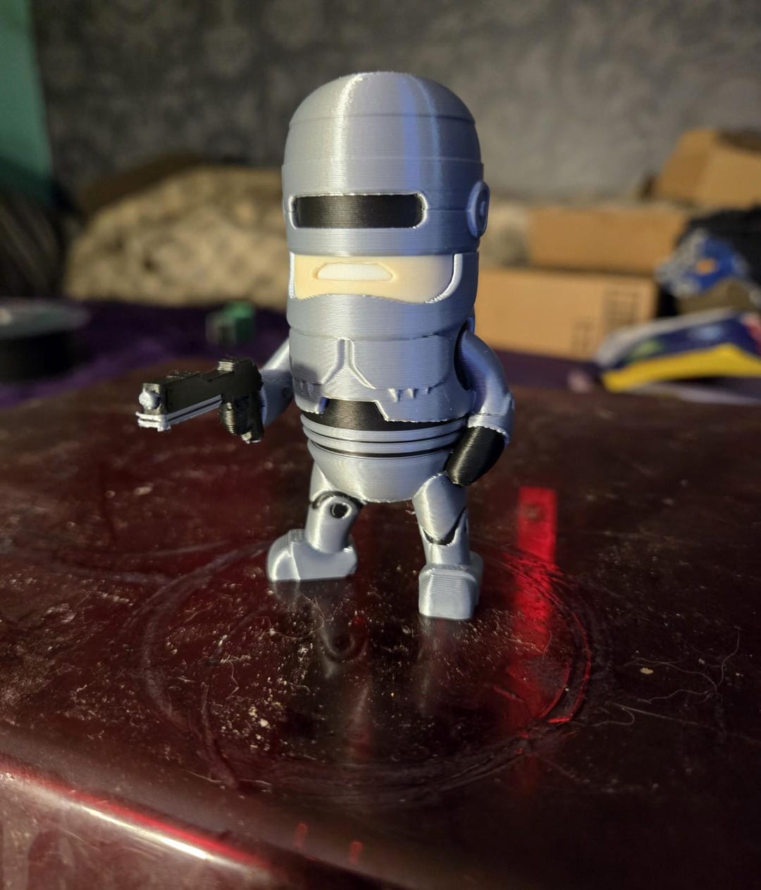 3D Printed Robocop Mini Dude (wekster) - Etsy