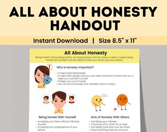 Honesty Handout - Etsy