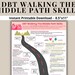 DBT Walking the Middle Path Coping Skills Printable Handout - Etsy