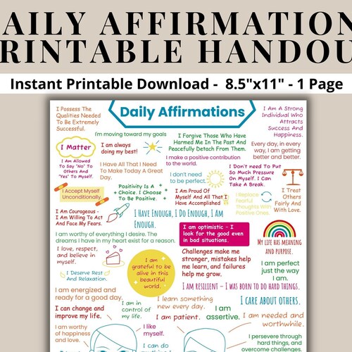 Self-esteem Coping Skills for Kids & Teens Bundle-self - Etsy