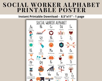 Social Work Digital | Etsy