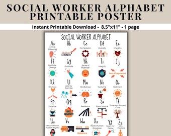 Social Worker Decor | Etsy