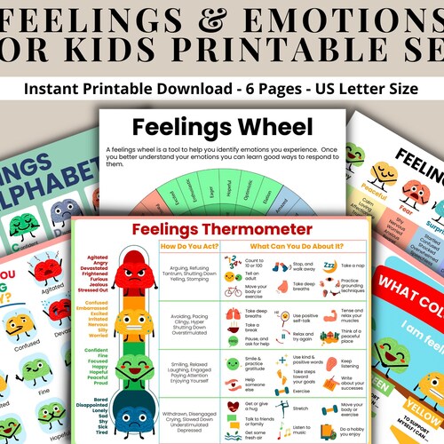 Emotions Poster Printable