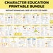 Character Education Handouts PDF Bundle-32 Pages-character Counts ...