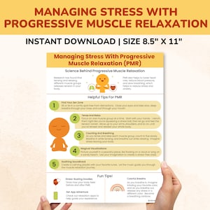 Stress Relief With Progressive Muscle Relaxation Pdf-tense & Relax ...
