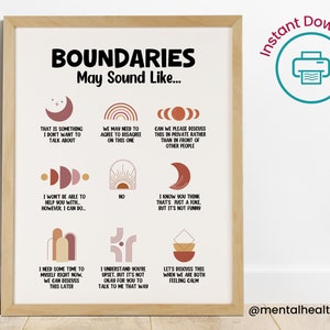 Boundaries Poster-boundaries Print-boundary Setting Statements -couples ...