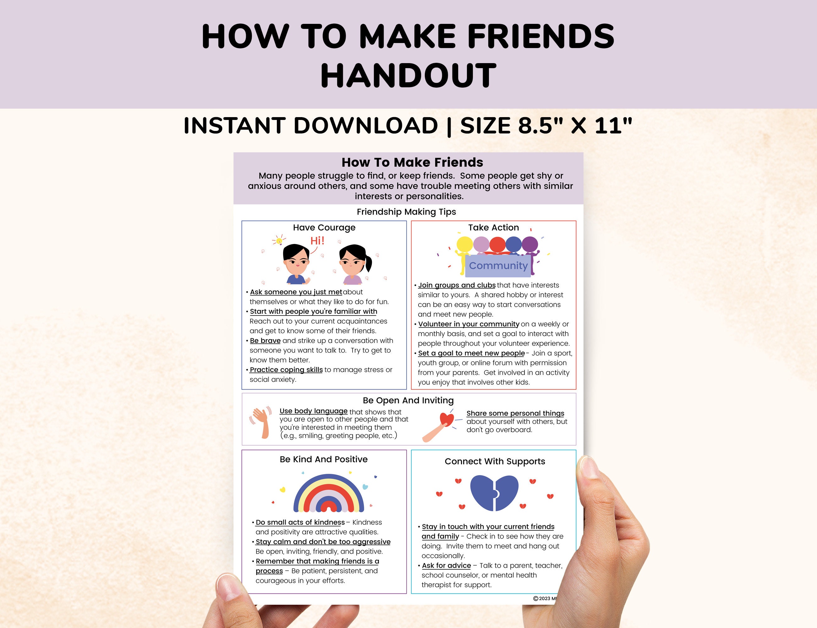 Positive Friendship Skills