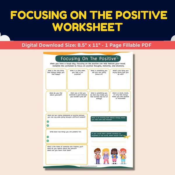 Coping Skills for Depression Worksheets for Teens - Etsy