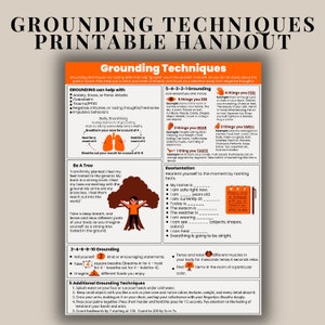 Trauma Therapy Printables PTSD Mental Health Posters | Etsy