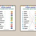 Feelings Emotions 5 Pg Printable Emoji Activity Pack - Etsy