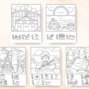 Summer Coloring Pages for Kids-color by Coping Skills Coloring Book ...