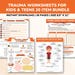 Trauma PTSD Worksheets 20 Item Printable Bundle for Kids & Teens-child ...