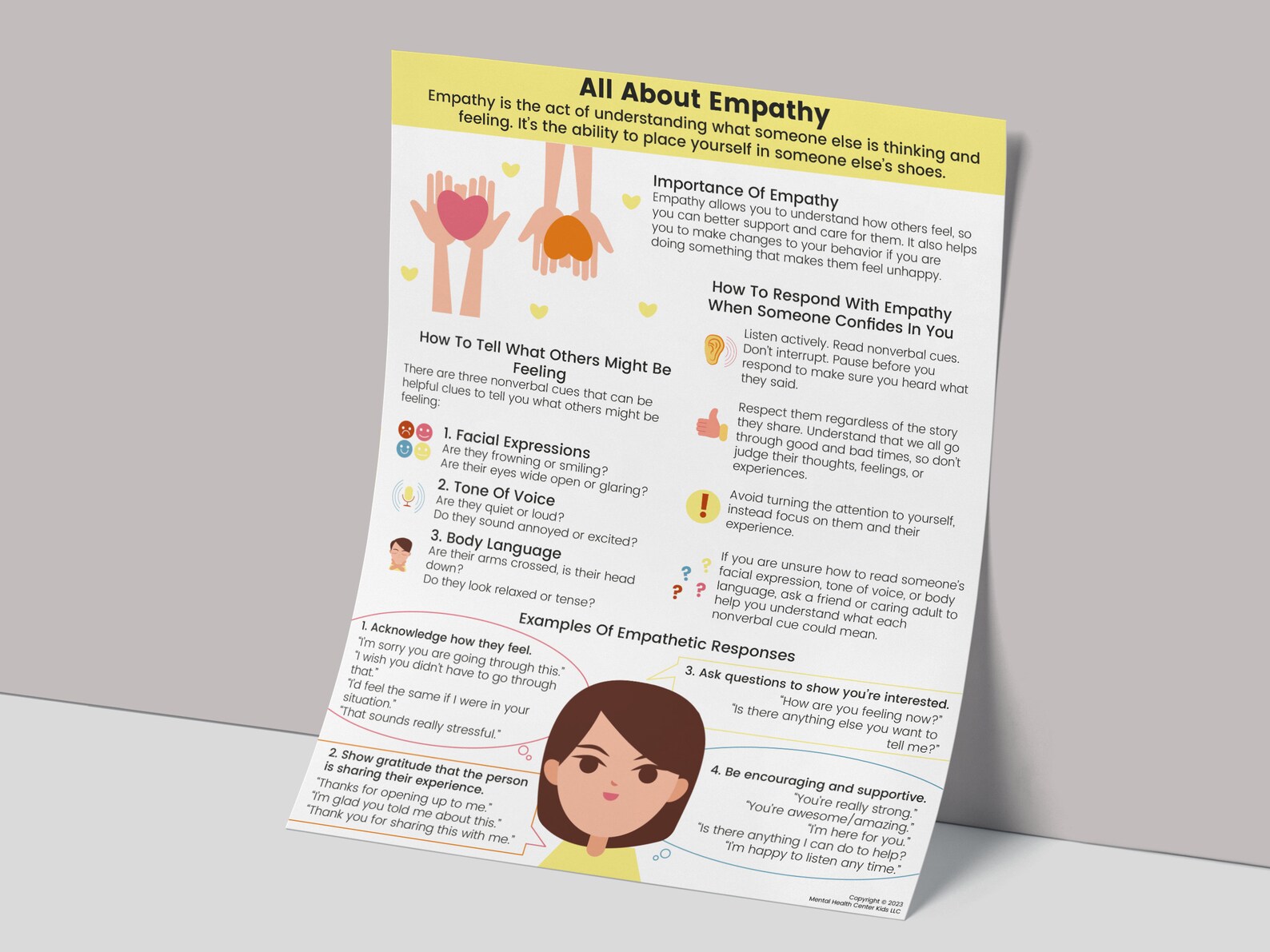 Empathy Character Education for Kids Teens Character Building Counts ...