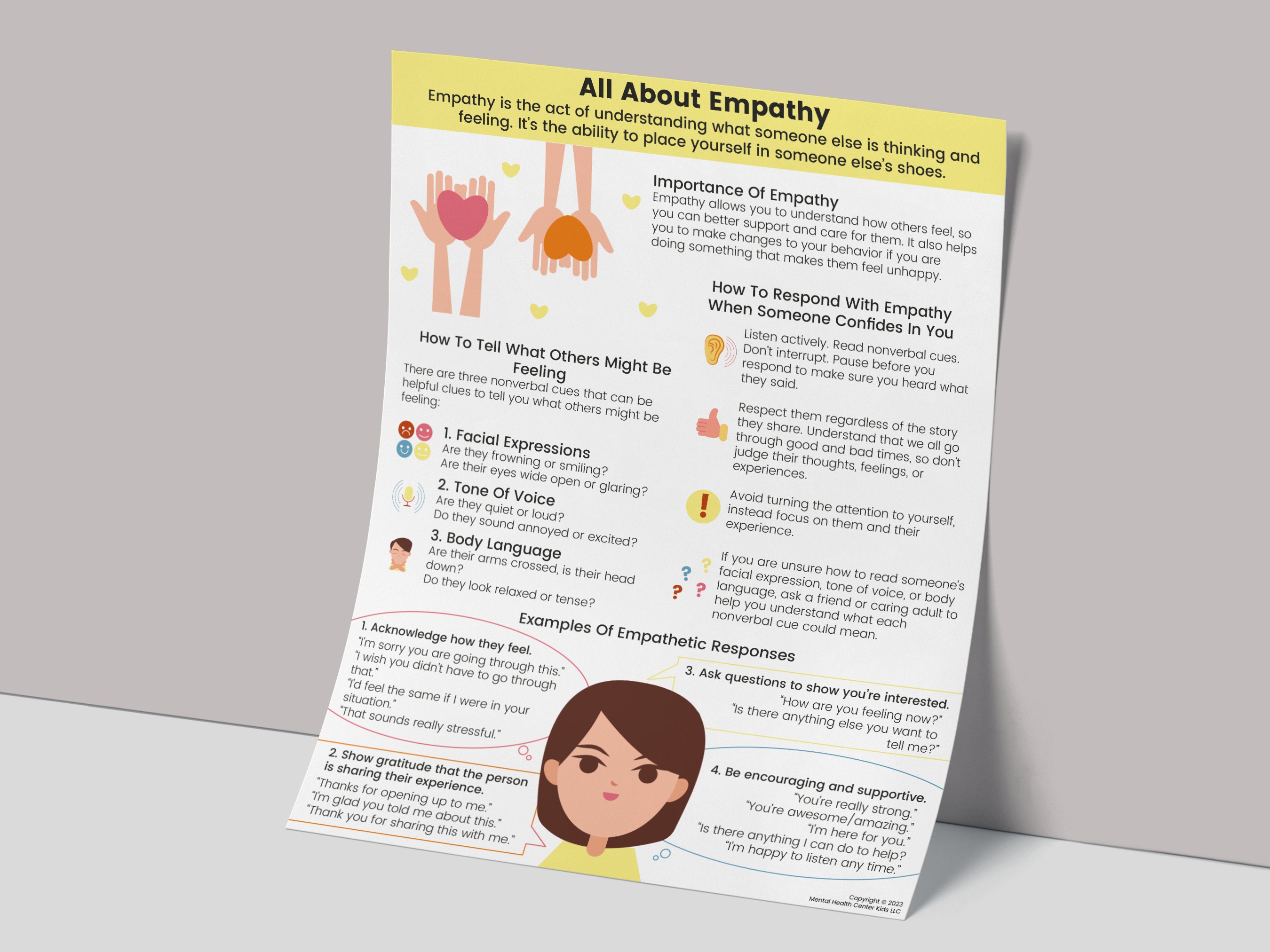 Empathy Character Education for Kids Teens Character Building Counts ...