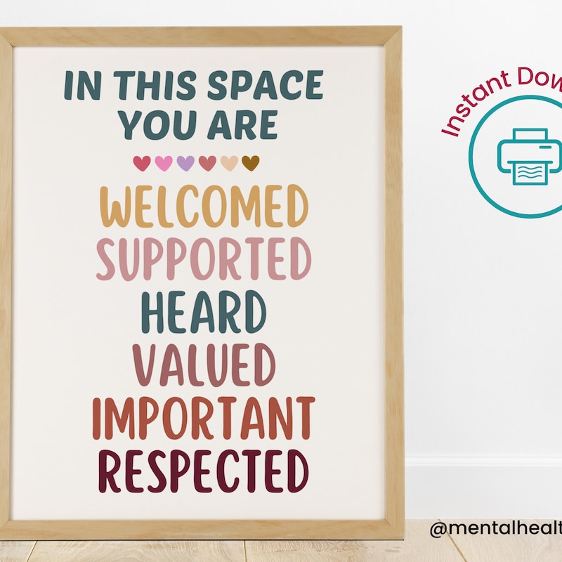 Safe Space Sign - Etsy