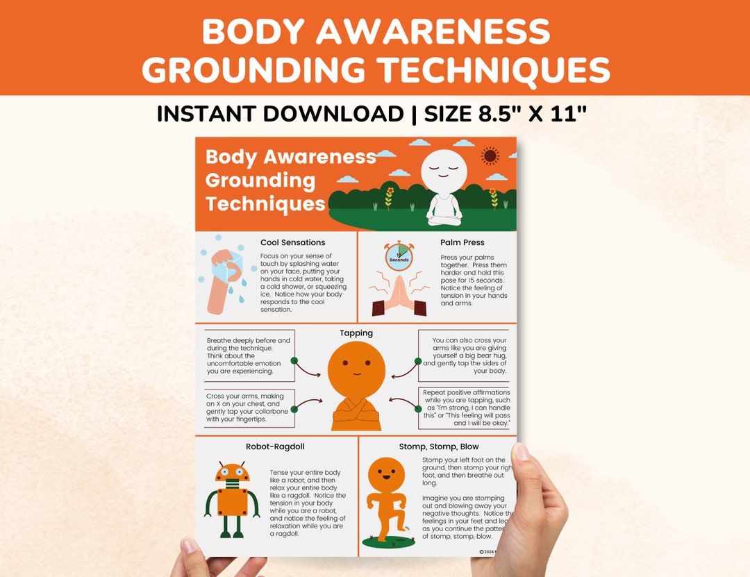 Grounding Techniques for Kids - Body Awareness Grounding Exercises ...