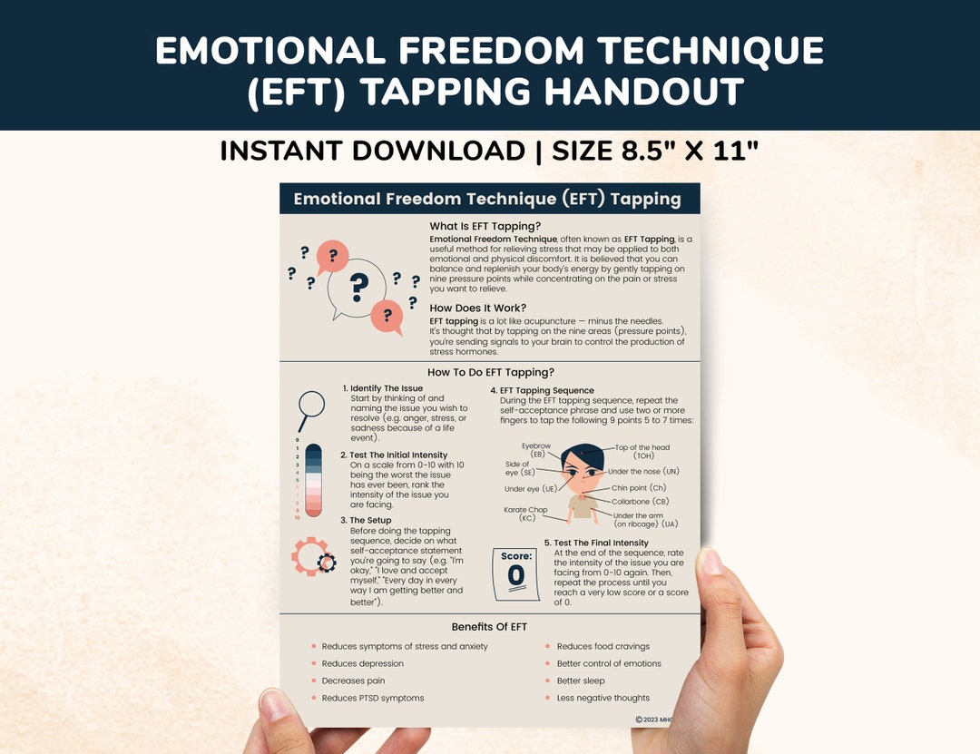Coping Skills for Stress Anxiety Worries, Emotional Freedom Technique ...
