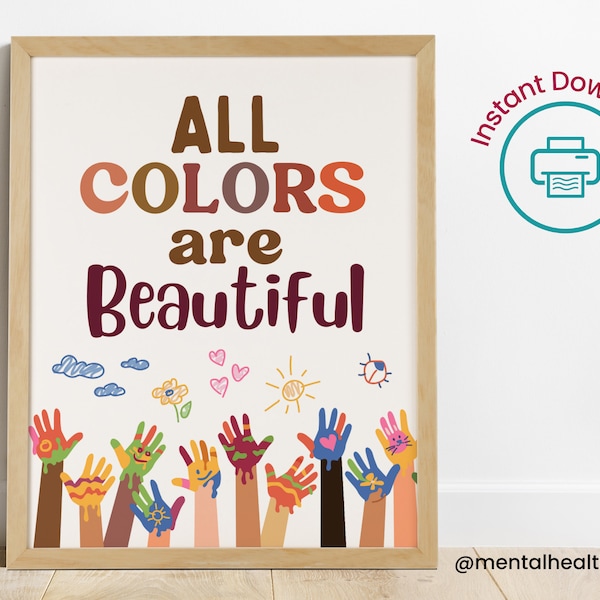 Diversity Wall Art - Etsy