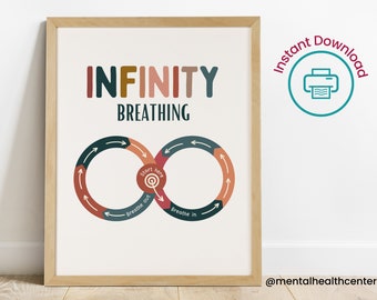 Infinity Breathing Poster, Mindfulness Breathing, Calm Down Corner ...