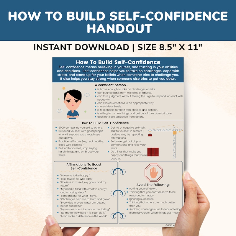 Confidence Poster - Etsy