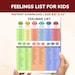 Feelings Emotions Coping Skills Printable Poster Bundle Handouts for ...
