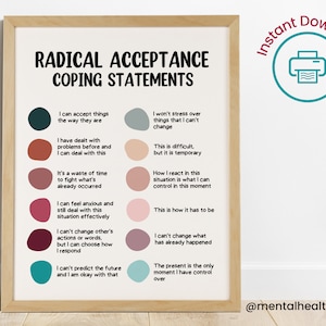 DBT Mega Bundle-229 Pages-dbt Coping Skills Worksheets-handouts-posters ...