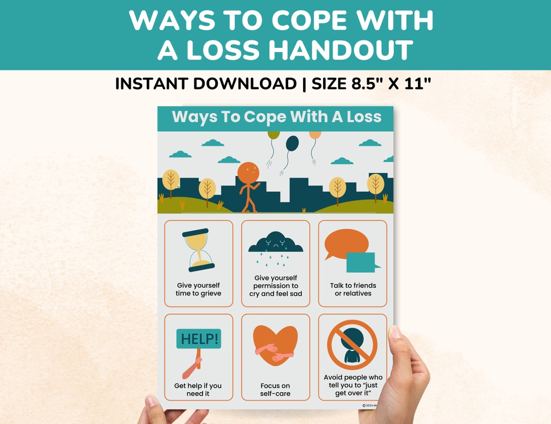 Ways to Cope With A Loss-grief and Loss Coping Skills Counseling ...