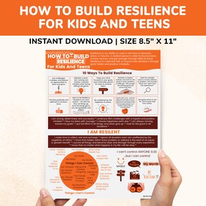 PTSD Trauma Coping Skills Printable Handouts Bundle for Kids-teens ...