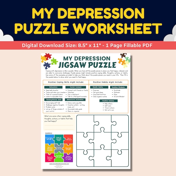 Mental Health Activities for Adolescents - Etsy