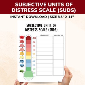Subjective Units of Distress Scale Worksheet-suds Rating Scale ...