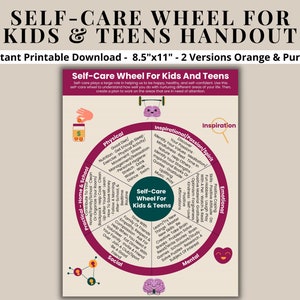 Self-esteem Coping Skills for Kids & Teens Bundle-self - Etsy