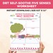 DBT Self-soothing Worksheet With 5 Senses 3-pages-distress Tolerance ...