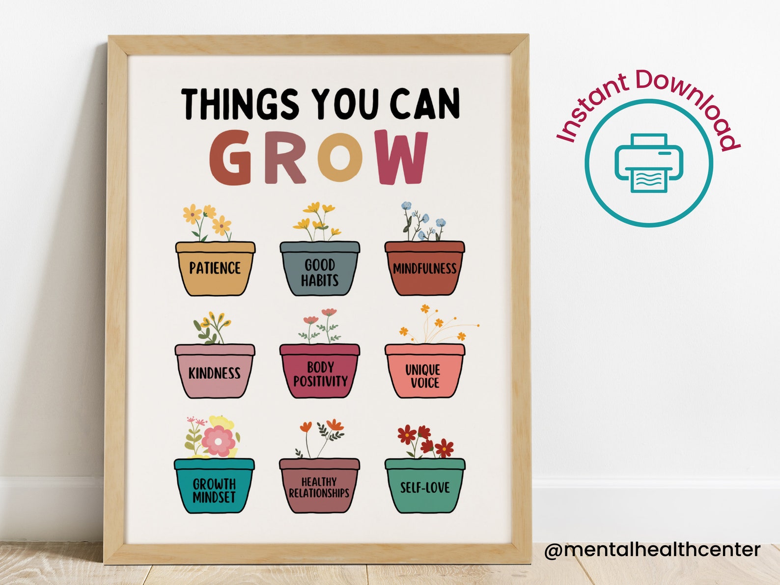 Things You Can Grow-self Growth Self Compassion Self Development ...