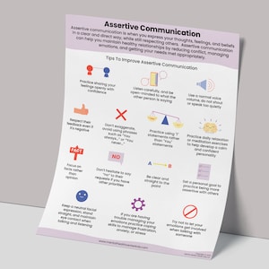 Assertive Communication Social Skills PDF Kids Teens-self Esteem Child ...