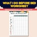 Sleep Hygiene Tracker Printable Worksheets for Kids Teens 3 Pgs-sleep ...