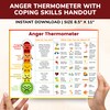 Anger Firework Worksheet Kids Children Teens Adolescents Mental Health ...