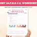 DBT IMPROVE the Moment Worksheets 2-pages-distress Tolerance Skills ...