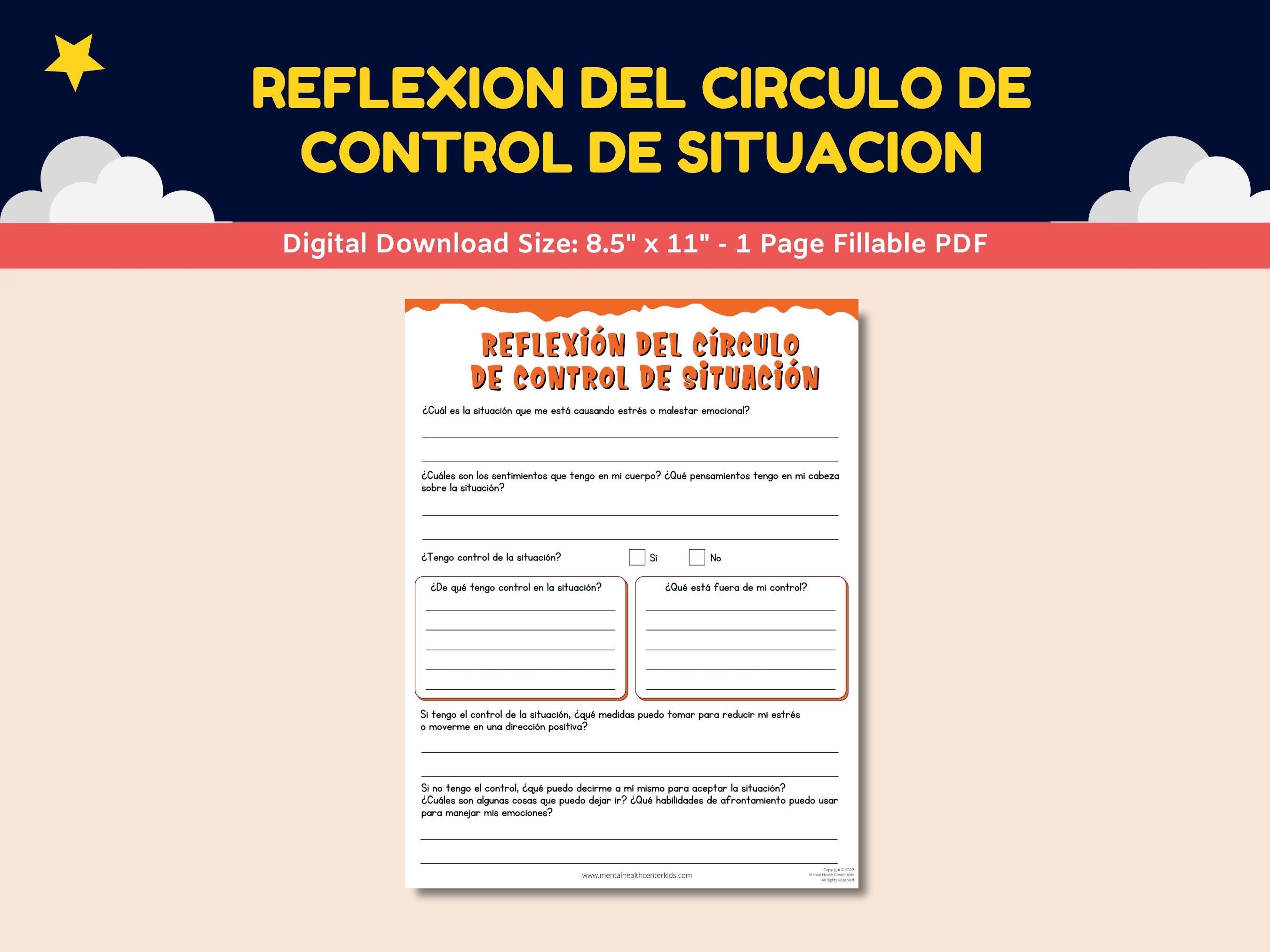 Spanish Trauma/ptsd Worksheet for Kids-teens - Hojas De Trabajo Sobre ...