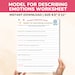 DBT Model for Describing Emotions Worksheets 2-pages-model of Emotions ...