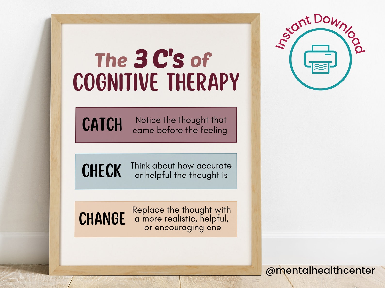 CBT Cognitive Behavioral Therapy-3 Cs of Cognitive Therapy Therapist ...