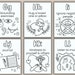 Coping Skills Alphabet Printable Coloring Pages Book Kids - Etsy Canada