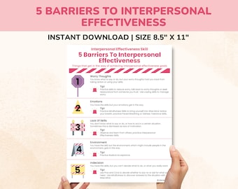 Interpersonal Effectiveness DBT Skills Bundle - Etsy