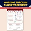 Anger Management Printable Poster - How Anger Affects the Brain & Body ...